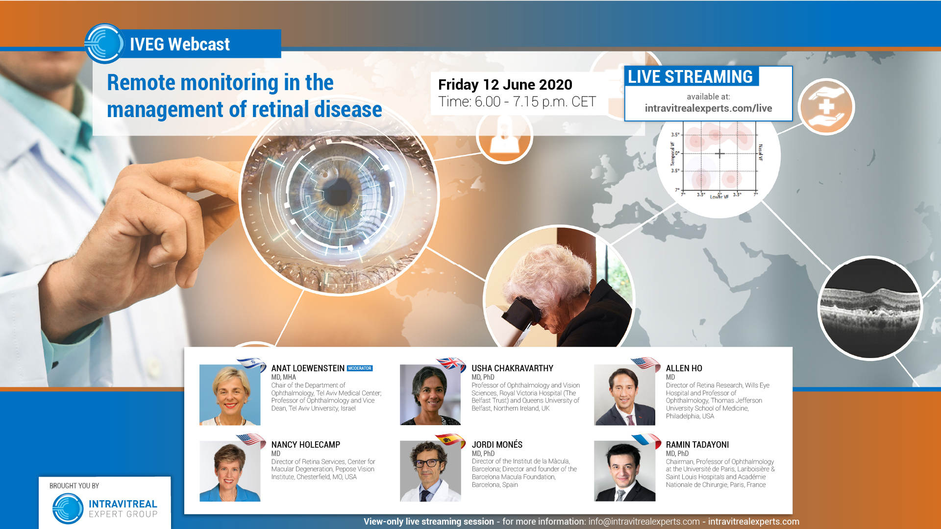 Remote monitoring in the management of retinal disease - Webcast | IVEG