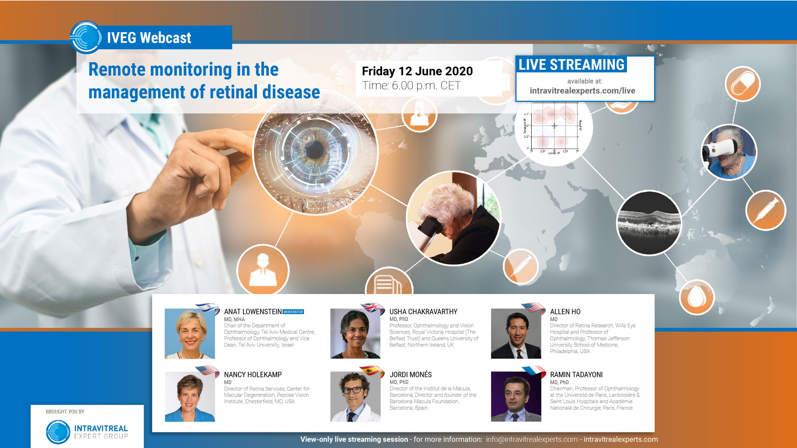 Remote monitoring in the management of retinal disease - Webcast | IVEG